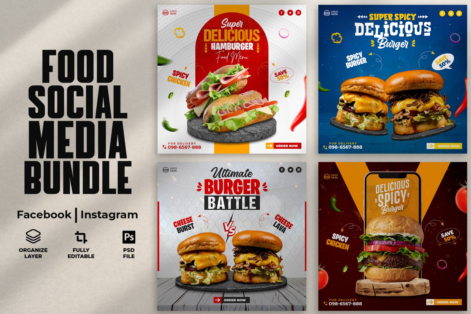 Creative Food Product Advertisements