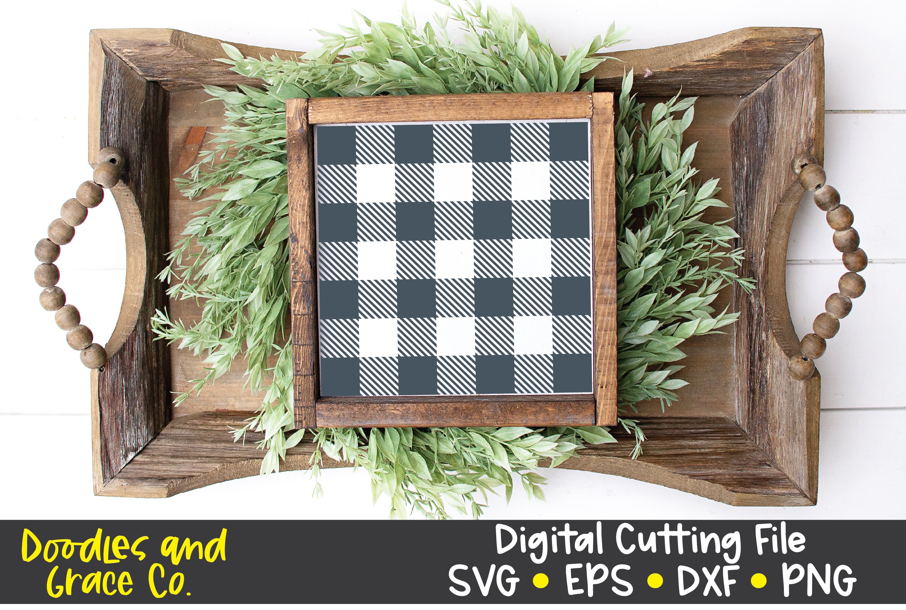 Buffalo Plaid SVG - Plaid Overlay SVG - PNG - EPS - DXF (403788) | Cut ...