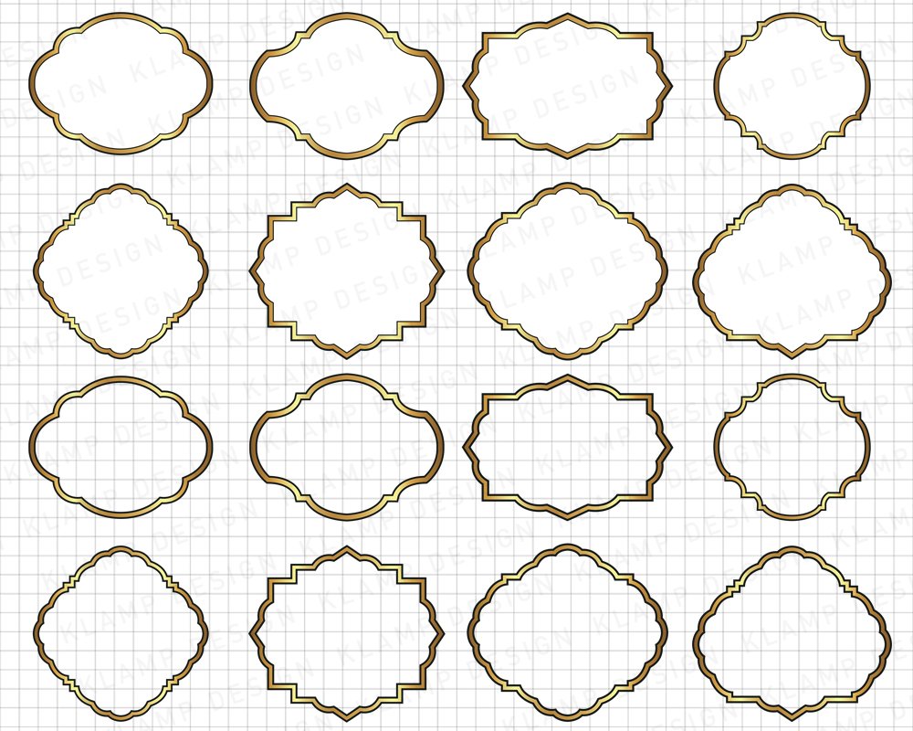 Labels Graphics and Illustrations / Frames Clip Art (44569 ...