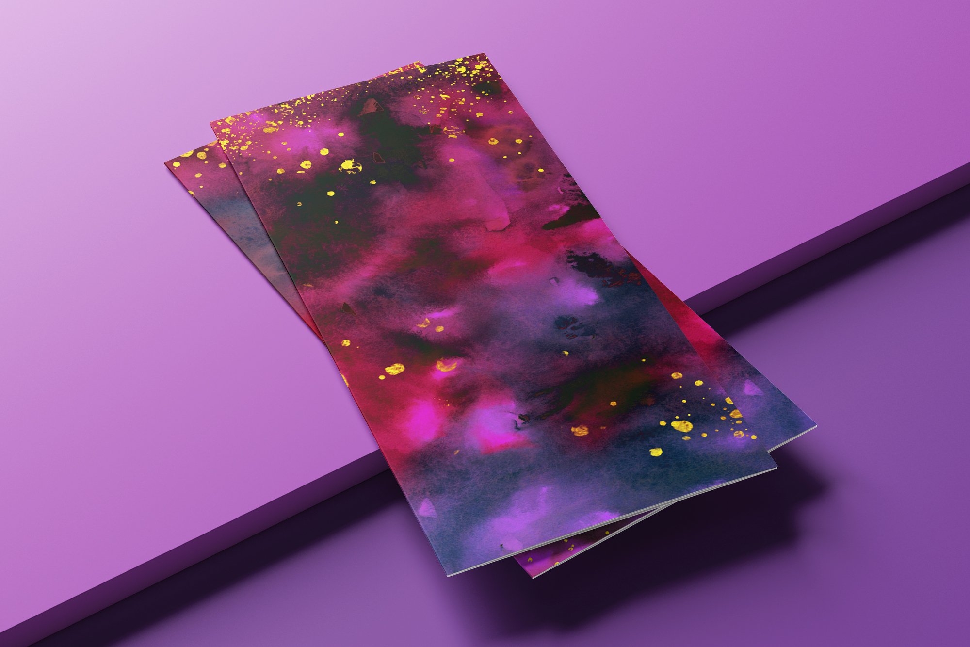 Luxury Red and Gold Digital Paper, Watercolor backgrounds (886228 ...