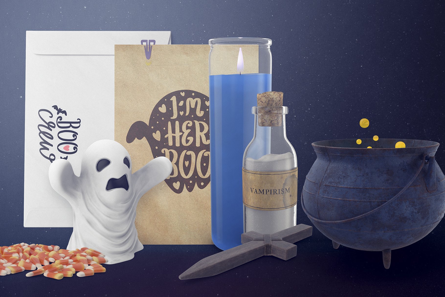 Halloween Craft Bundle (316054) | Illustrations | Design Bundles