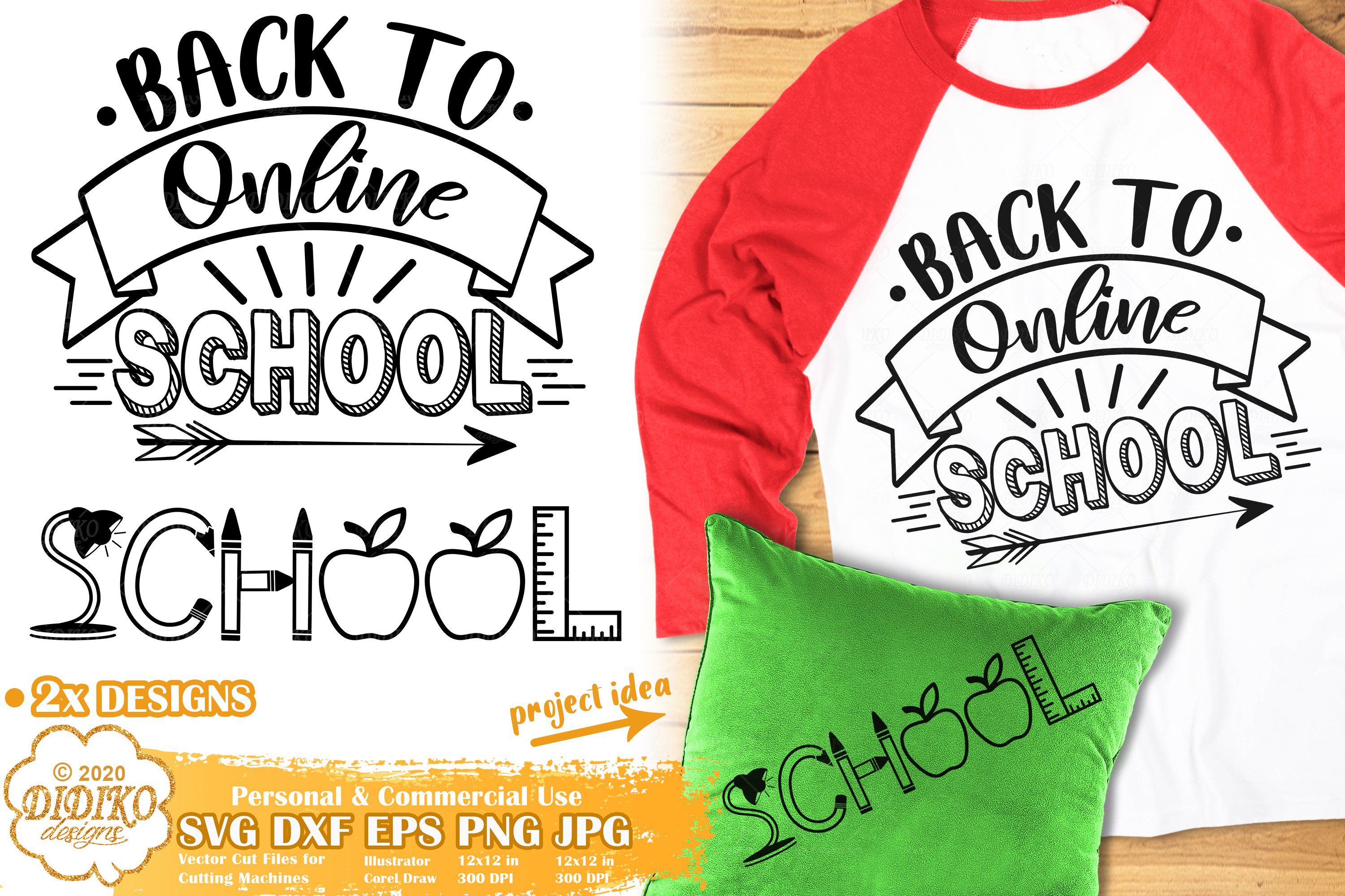 School SVG | Back to School SVG | Online School SVG (847015) | Cut ...