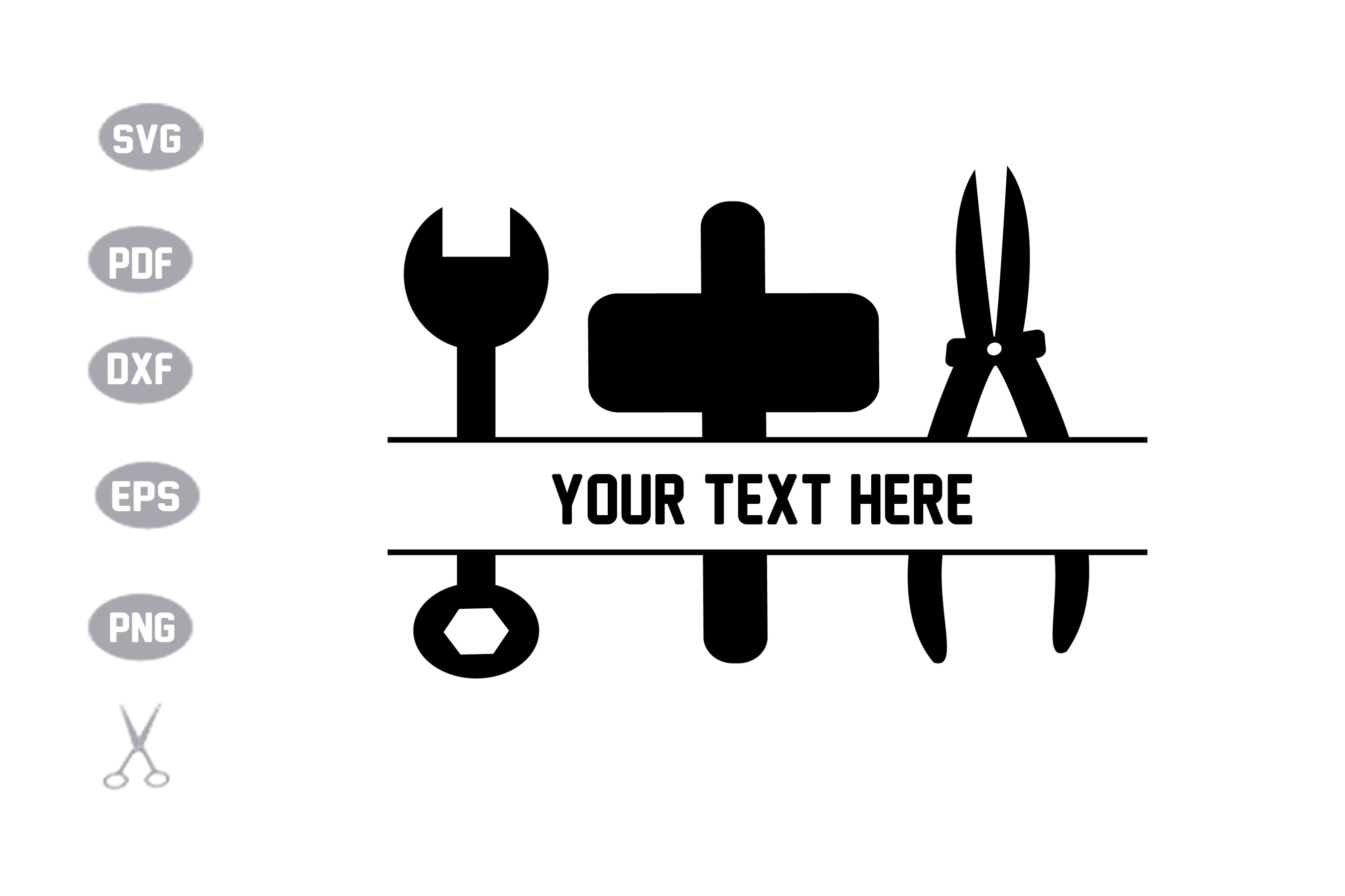 Tool Set Monogram SVG