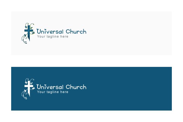 Universal Church - Religious Stock Logo Template (25963) | Logos ...