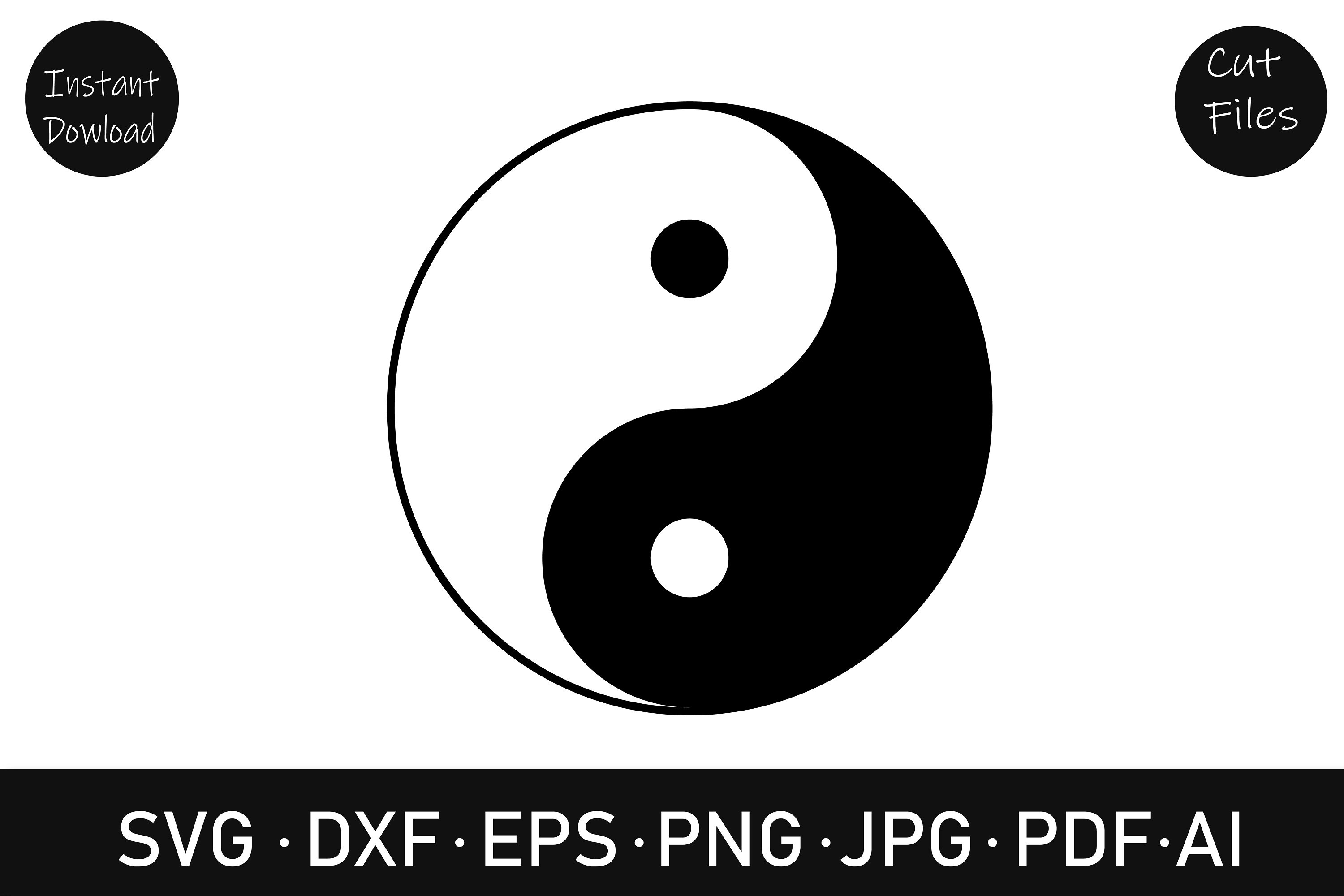 3d Yin Yang Png Clipart