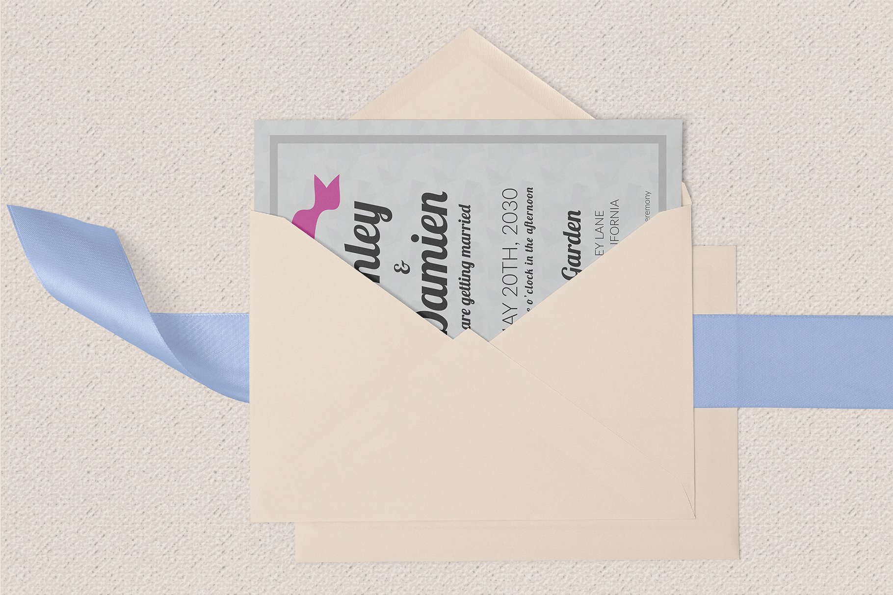 Wedding Invitation Template (719682) | Card and Invites | Design Bundles