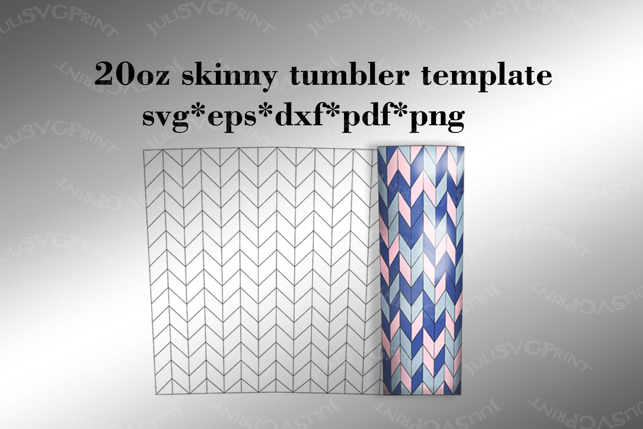 Tangram Tumbler Template