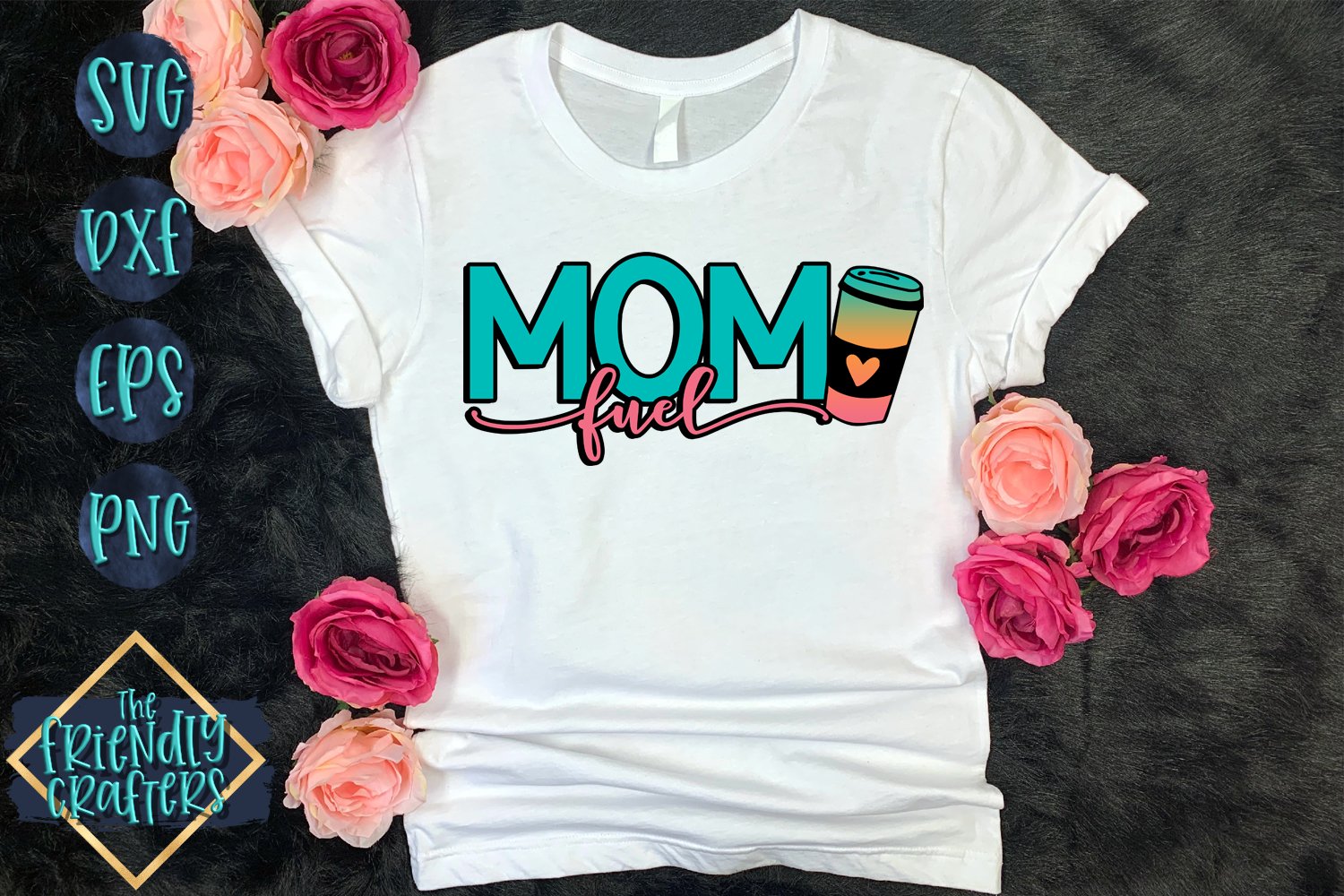 Mom Fuel - A Mom SVG (258670) | Cut Files | Design Bundles