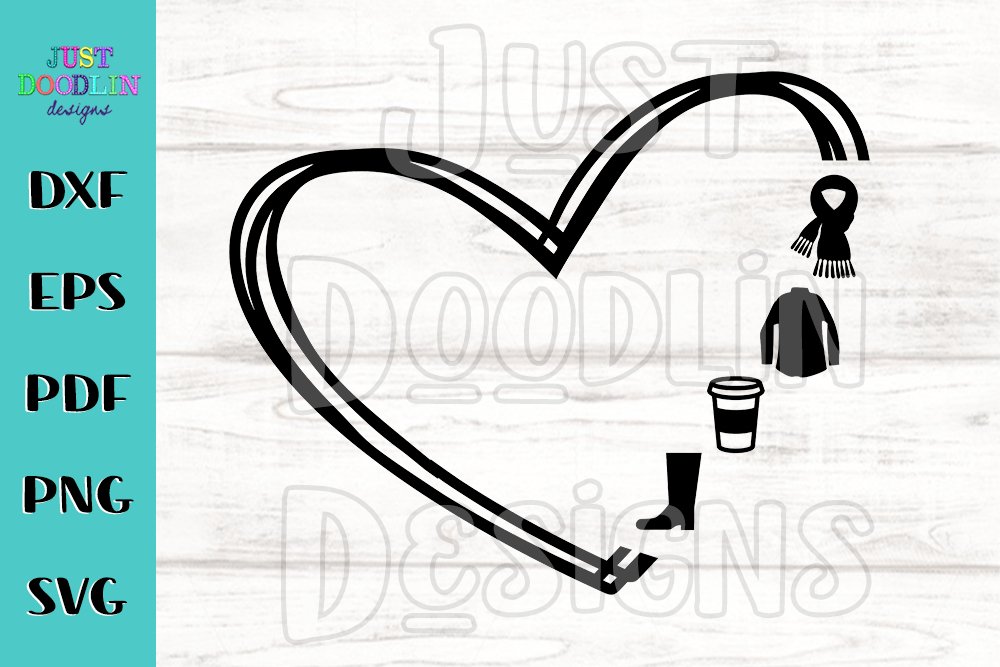 Basic Fall Love (347673) | SVGs | Design Bundles