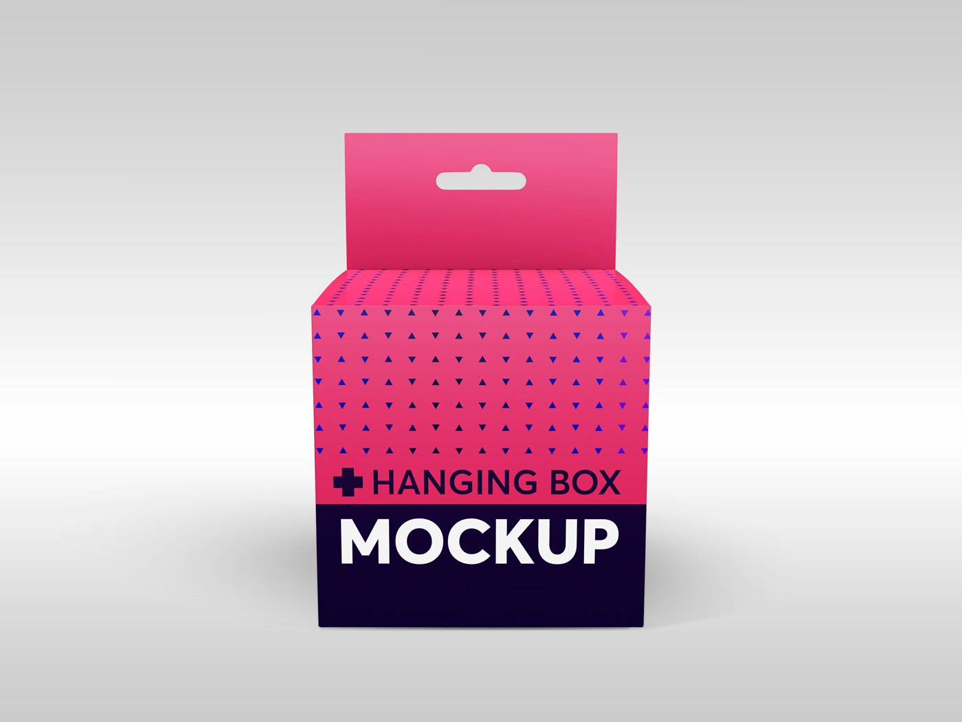 Square Box with Hanger Mockup V.1 (271588) | Mockups | Design Bundles