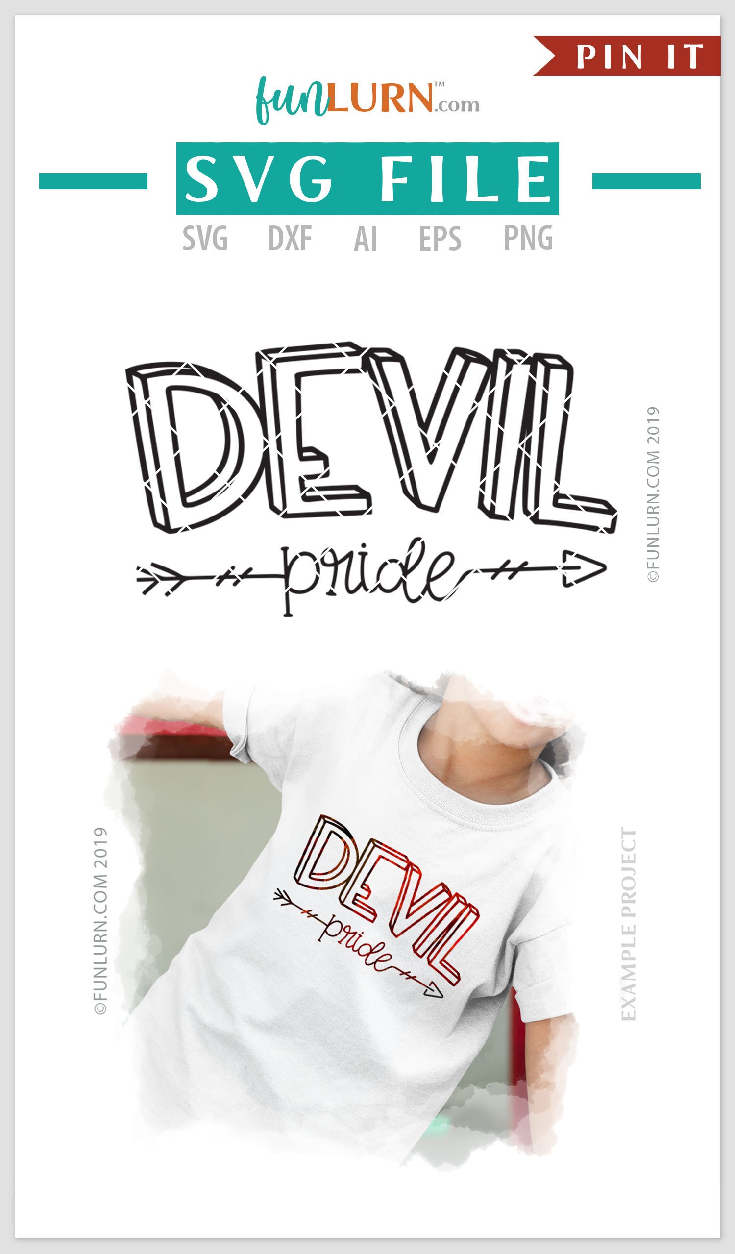 Devil Pride Team SVG Cut File (349394) | SVGs | Design Bundles