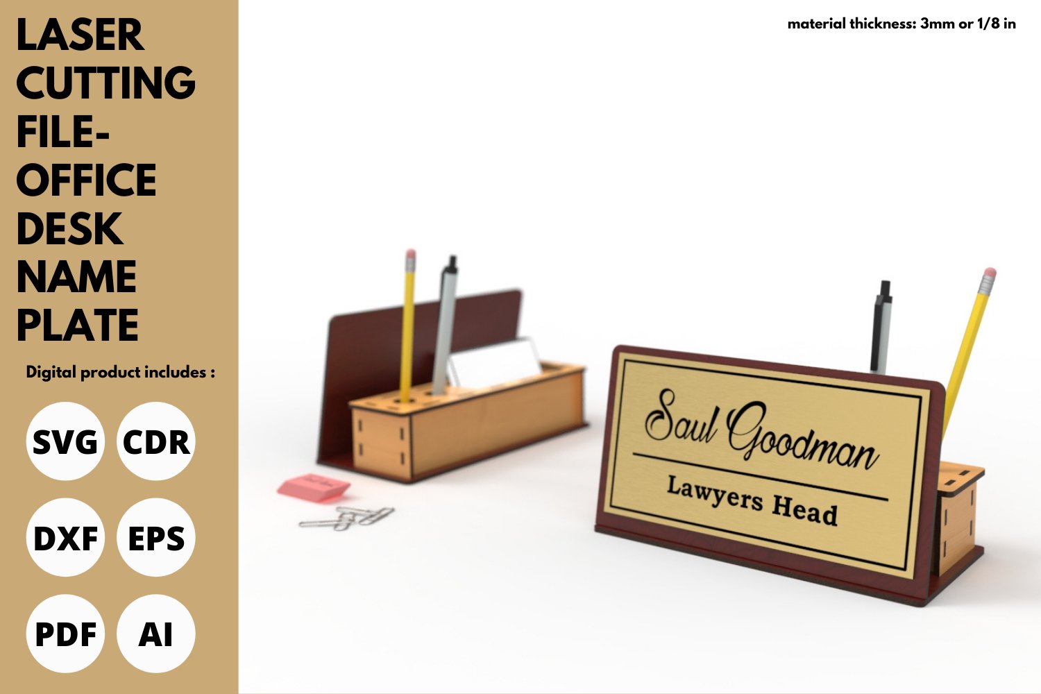  Name Plate Template For Office 