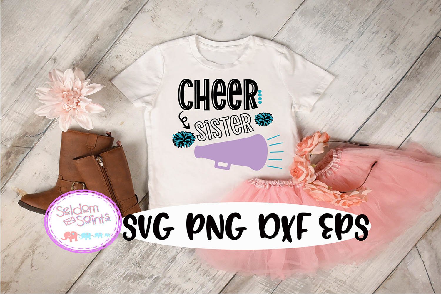 Cheer Sister SVG PNG DXF EPS (353554) | SVGs | Design Bundles