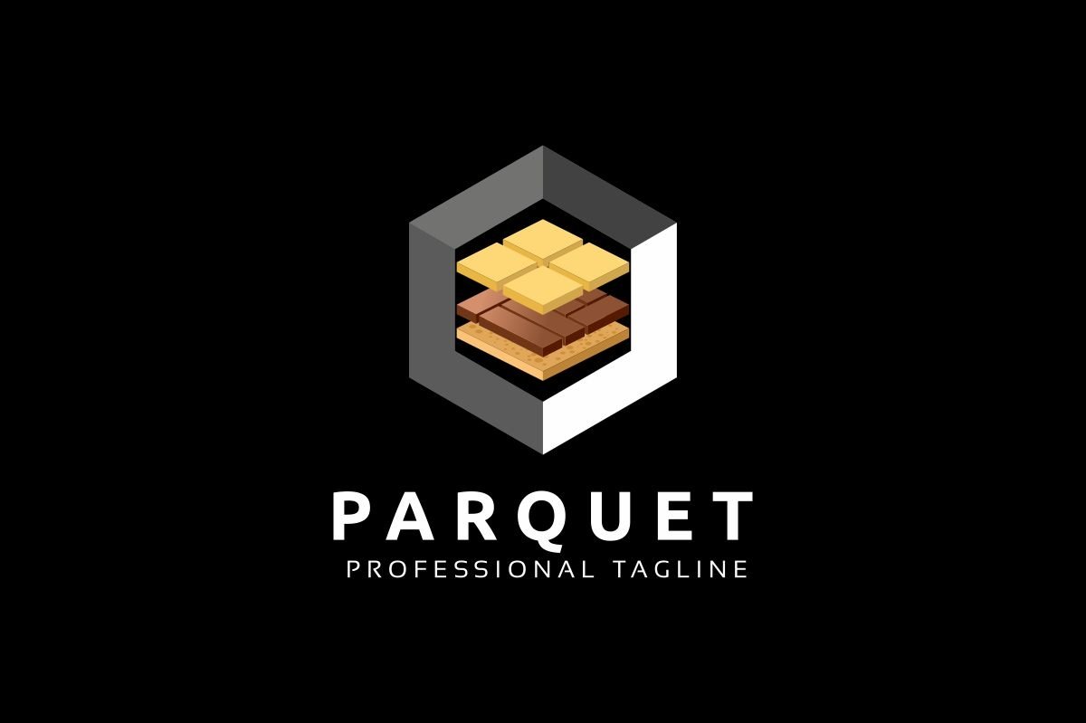 Parquet Logo (241291) | Logos | Design Bundles