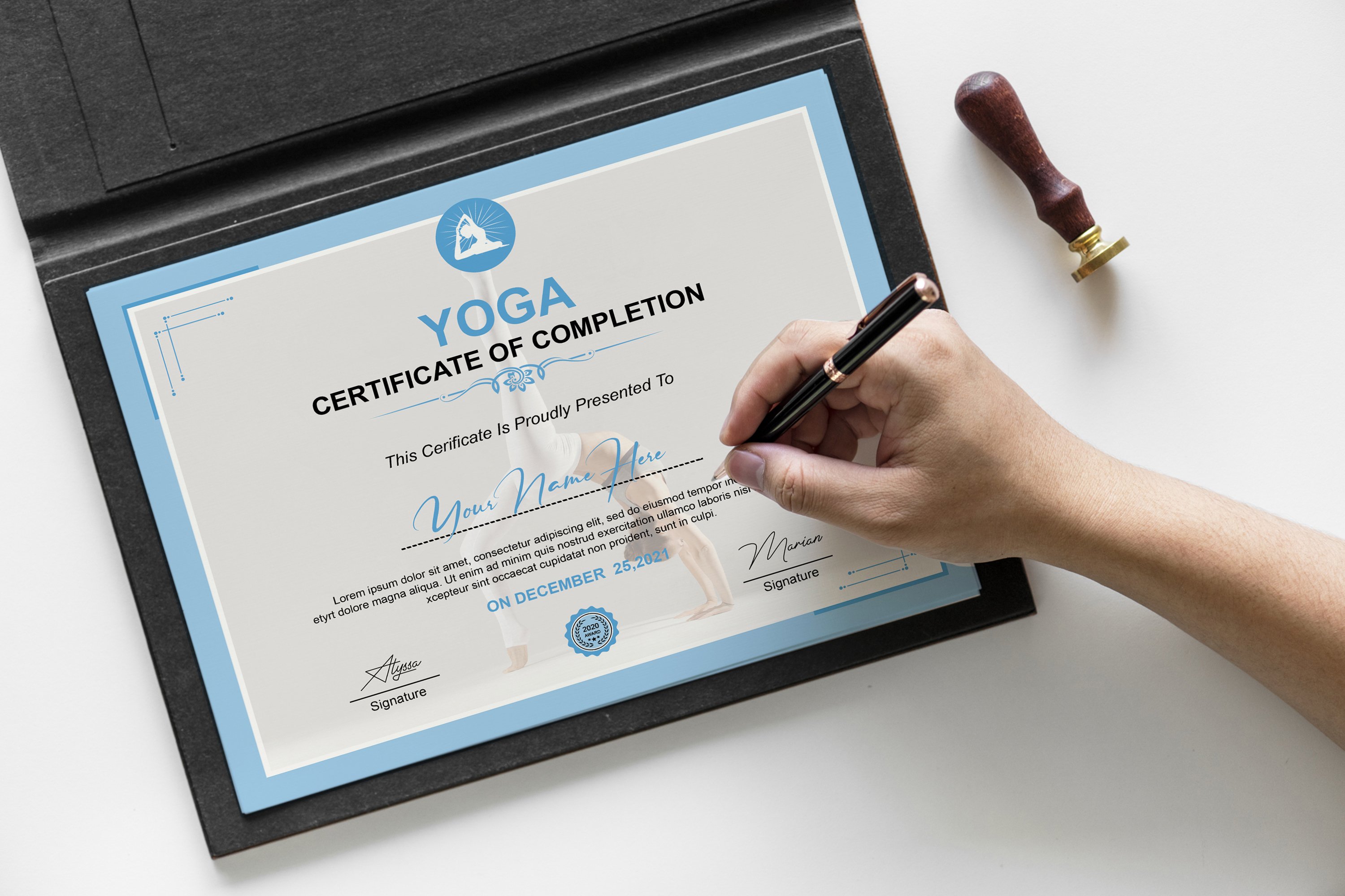 yoga-certificate-template-1184473-flyers-design-bundles
