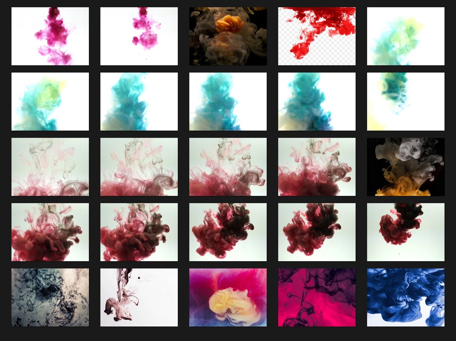 200 INK DIGITAL PHOTOSHOP OVERLAYS, BACKDROPS, BACKGROUNDS (531003 ...