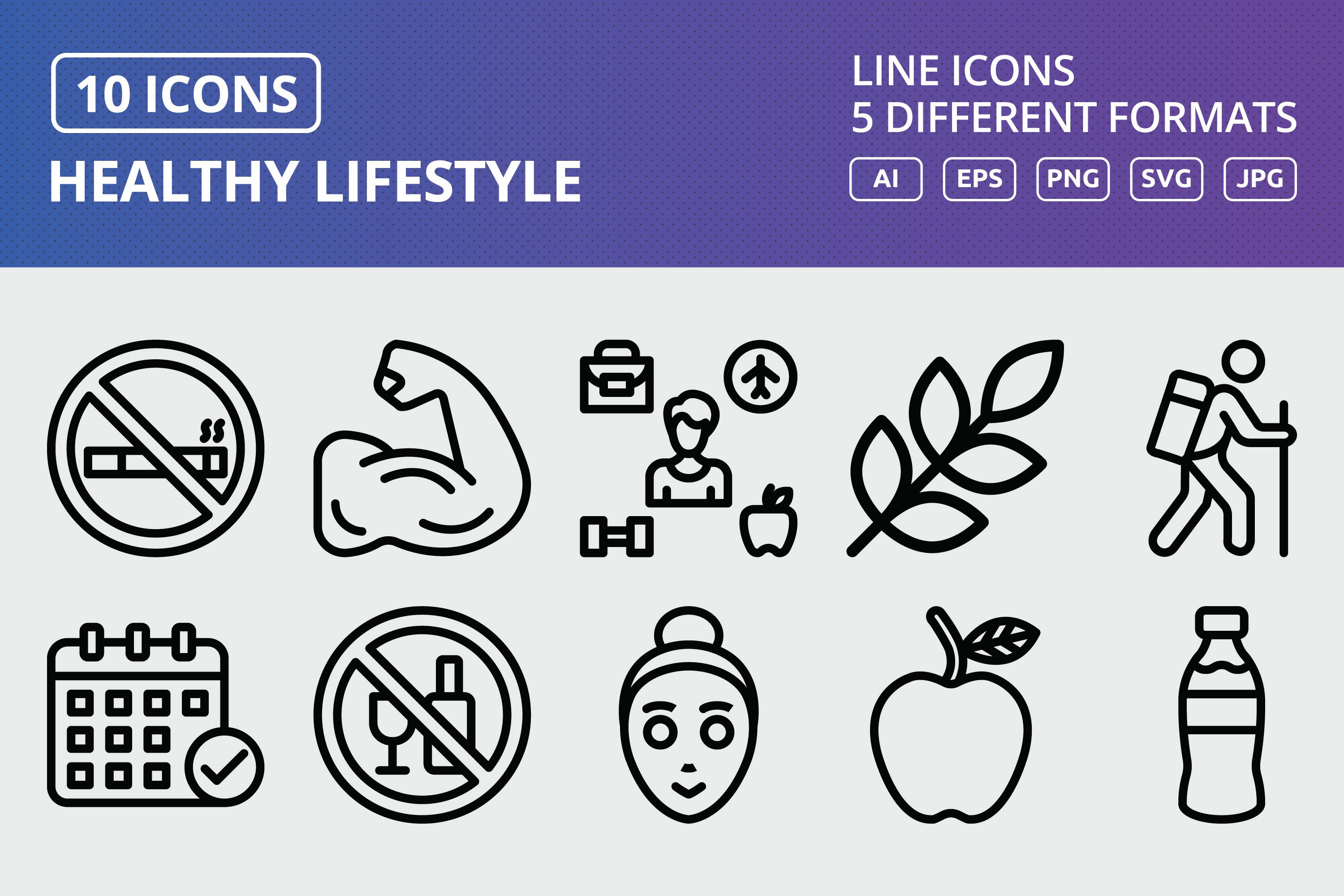 Healthy Lifestyle Icon