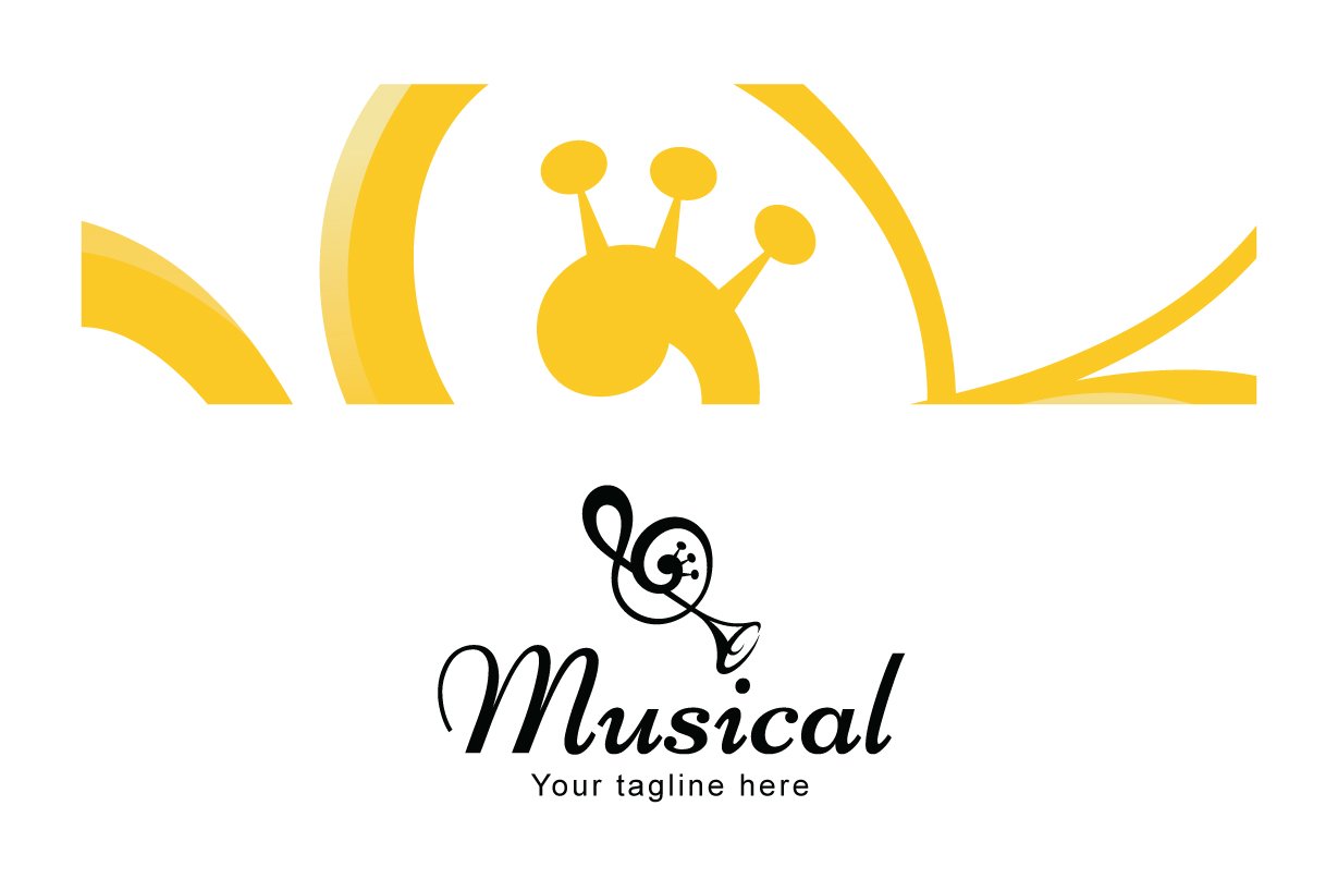 Musical - Treble Clef Instrumental Stock Logo Design (4441) | Logos ...