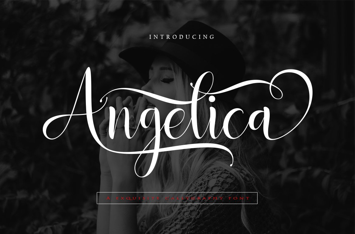 Angelica (381309) | Calligraphy | Font Bundles