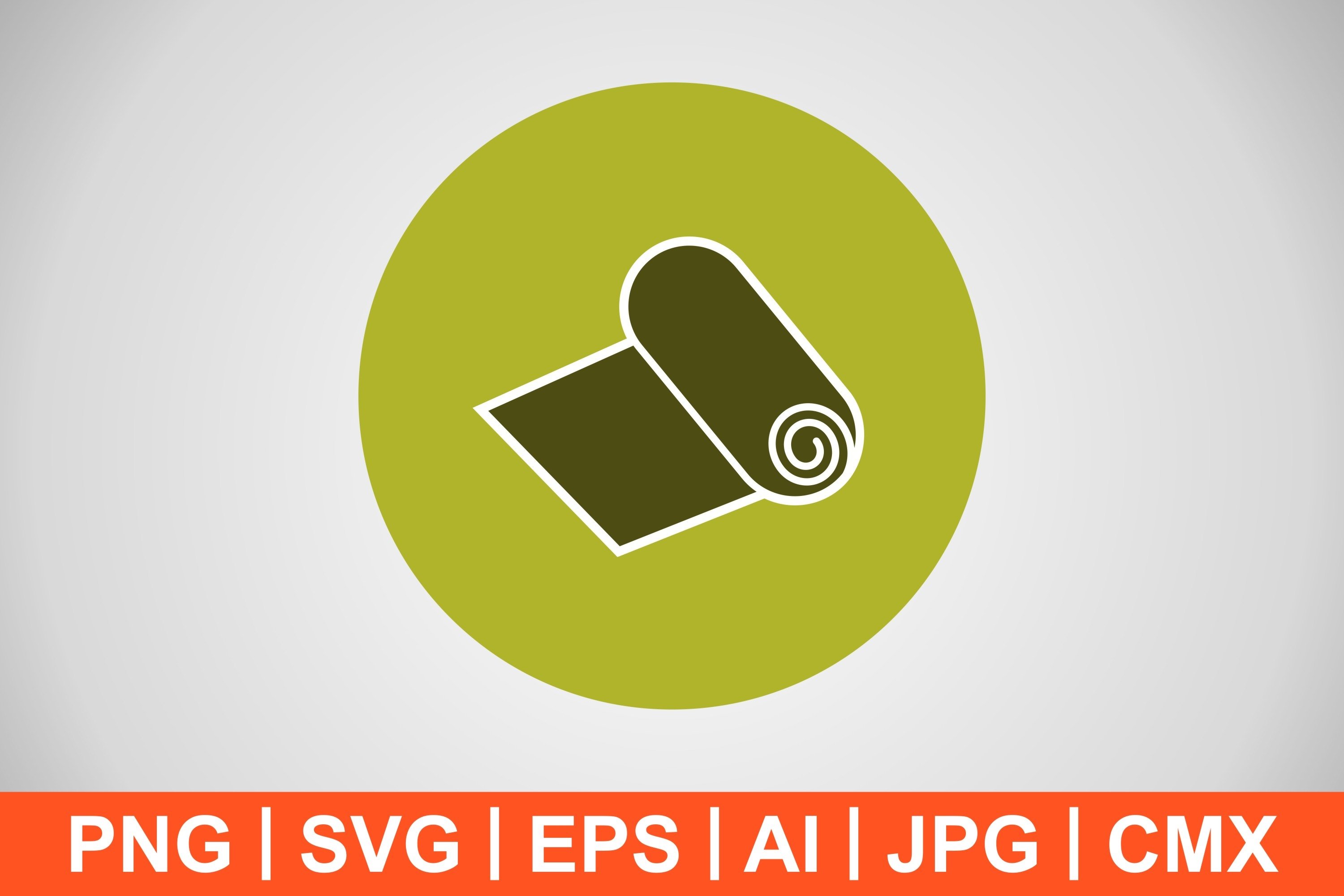 Vector Paper Roll Icon (1096631) | Icons | Design Bundles