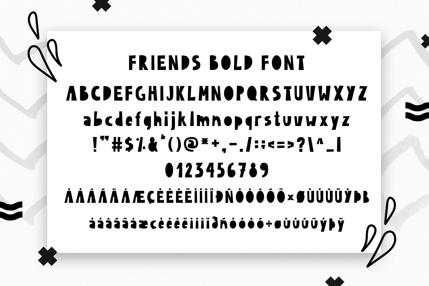 Friends Forever - Childrens font duo (149549) | Script | Font Bundles