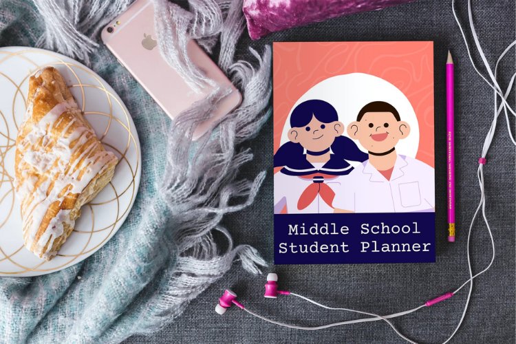 Middle School Student Planner CUSTOMIZABLE CANVA TEMPLATE