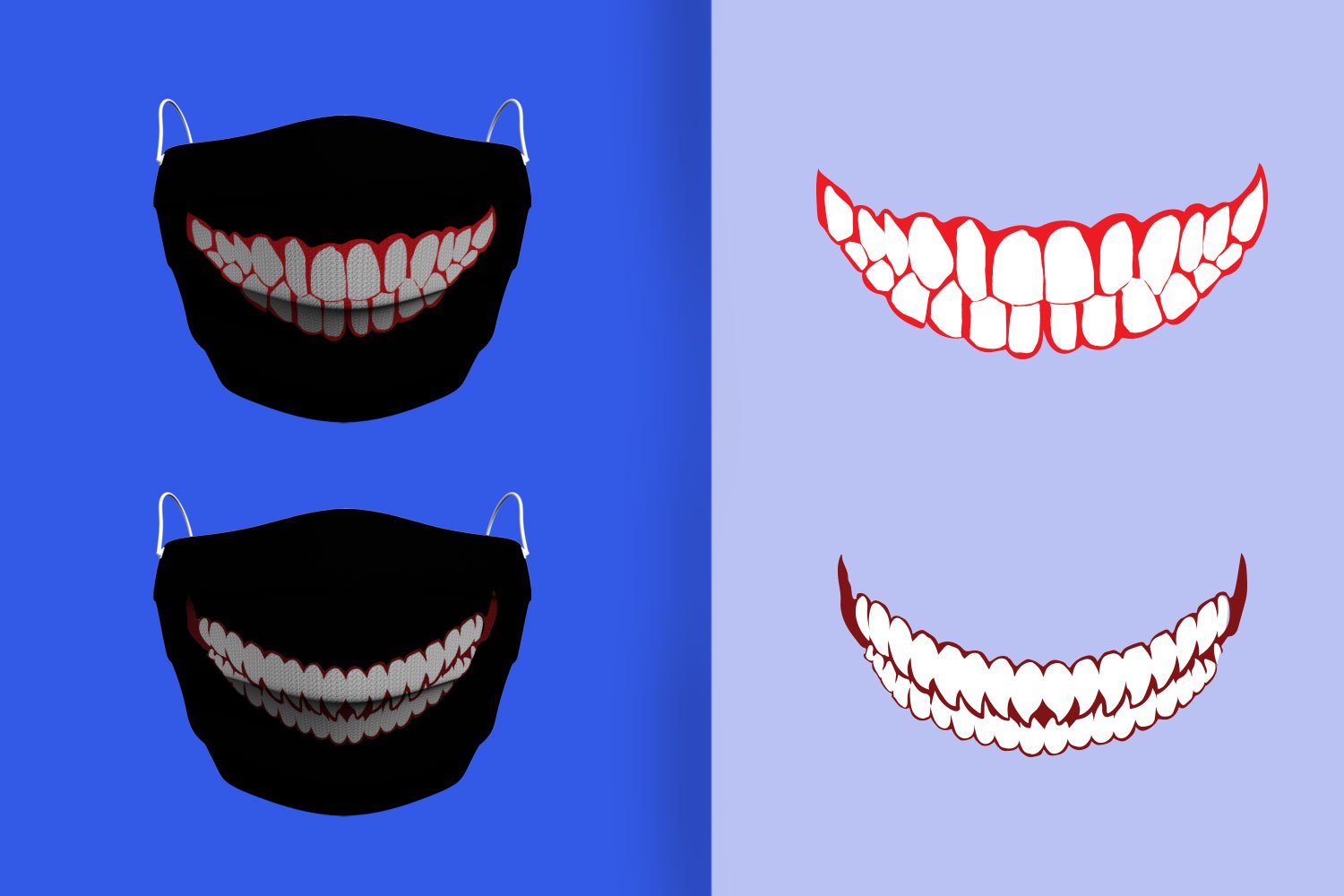 Mask Themes Halloween concept (924977) | Illustrations | Design Bundles