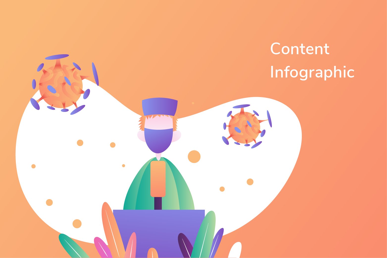 Illustration, COVID-19, Graphic, Pandemic, Landing Page (545865 ...