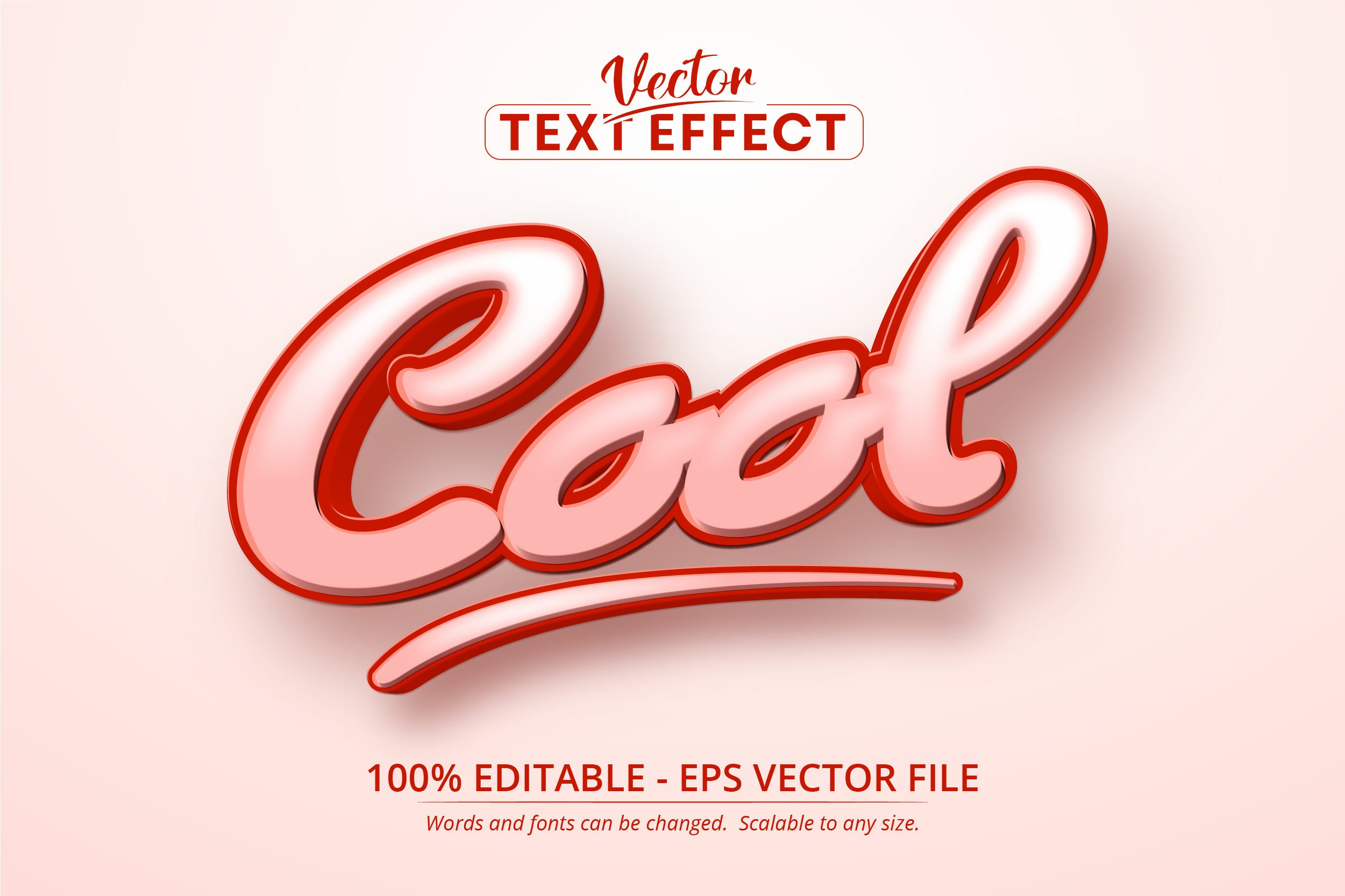Cool text, cartoon style editable text effect (1211250) | Illustrator ...