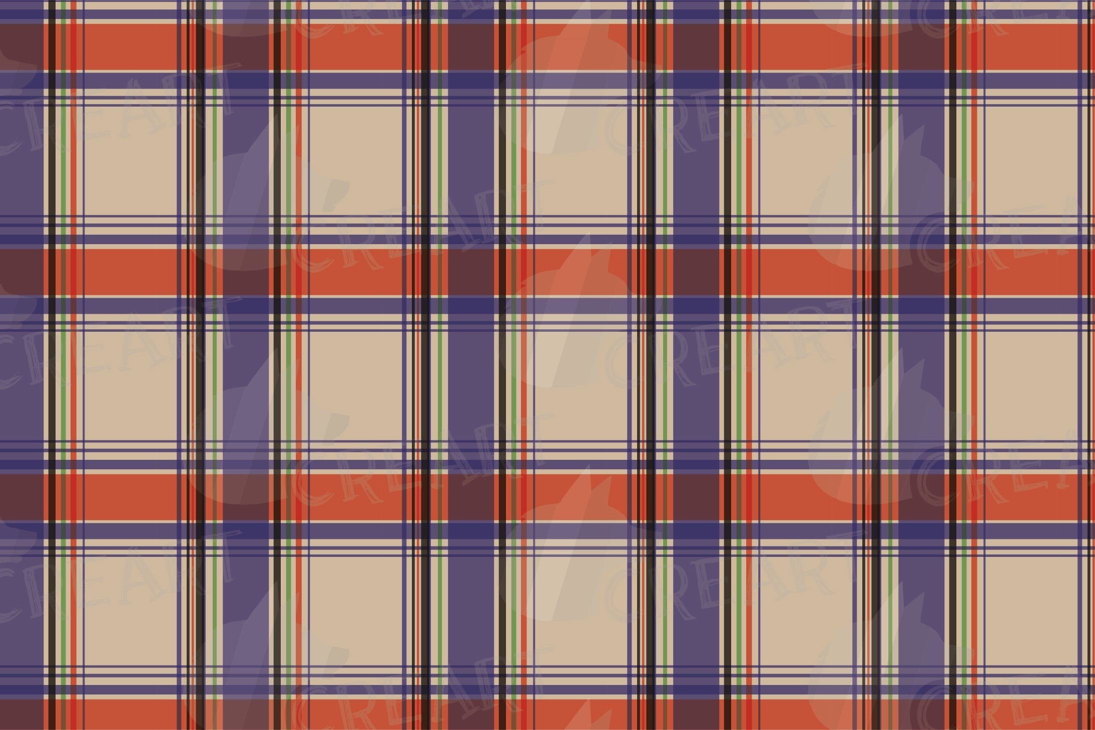 Tartan plaid seamless digital patterns. Christmas texture. (385459 ...