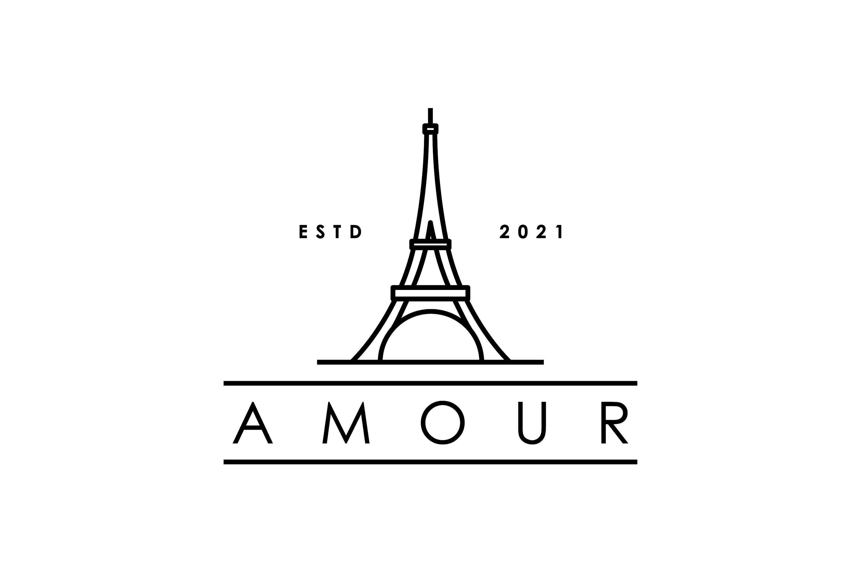 letter A eiffel tower