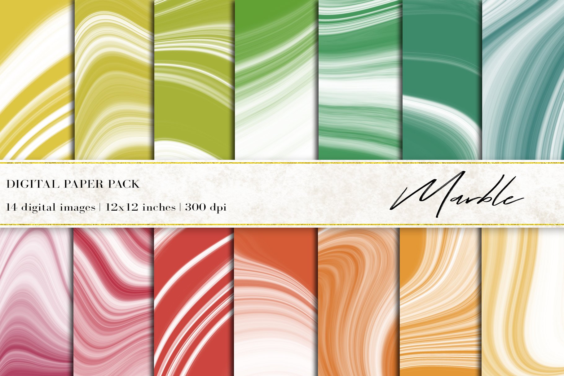 Marble Digital Papers (1250345) | Backgrounds | Design Bundles