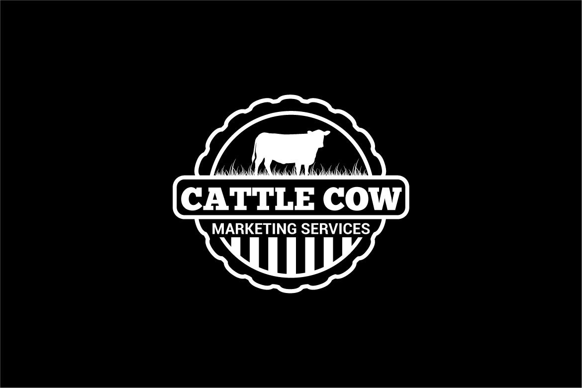 CATTLE COW LOGO (419860) | Logos | Design Bundles
