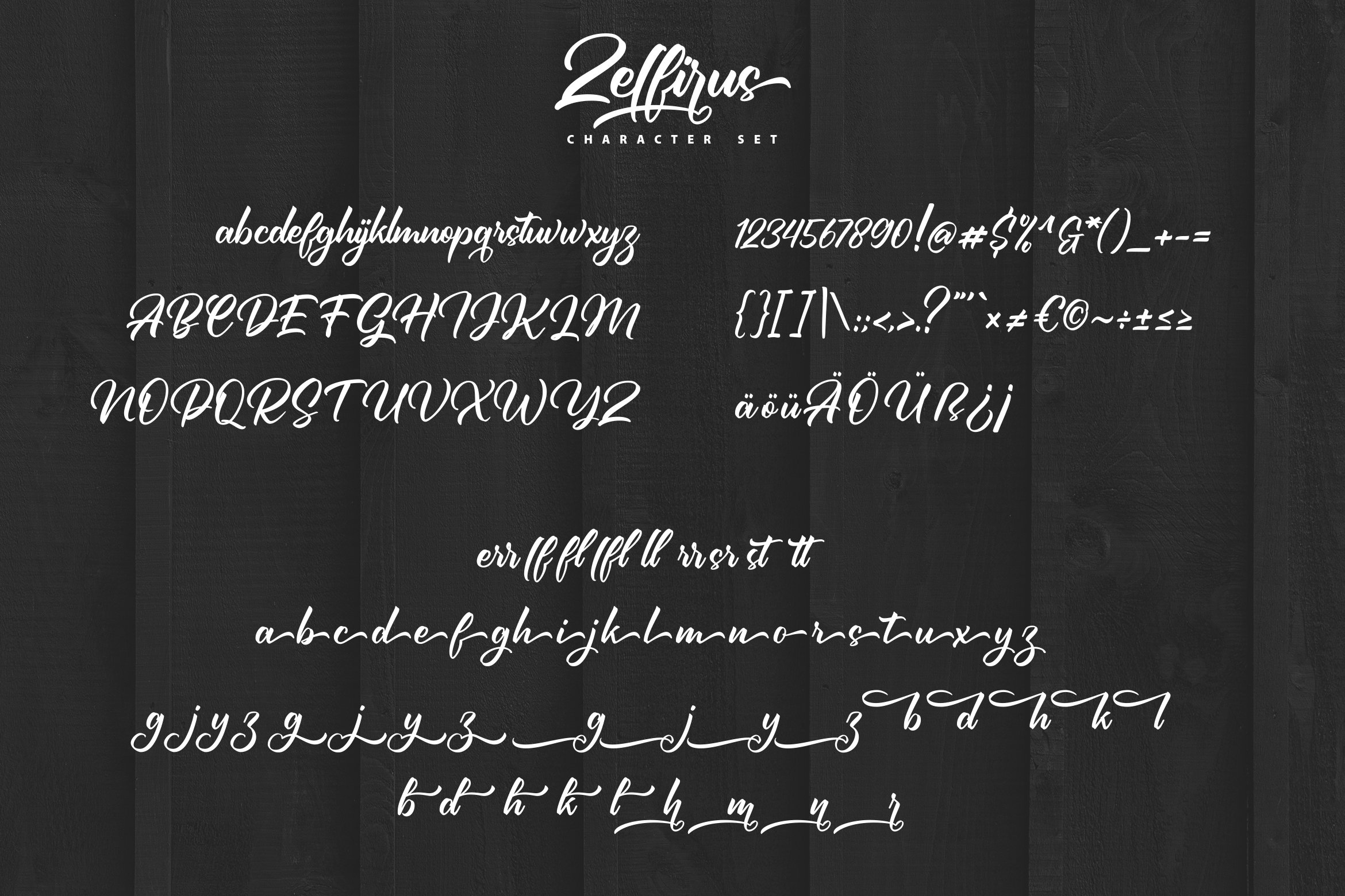 Zelfirus - Handcrafted Brush Lettering Script Font (1159626) | Brush ...