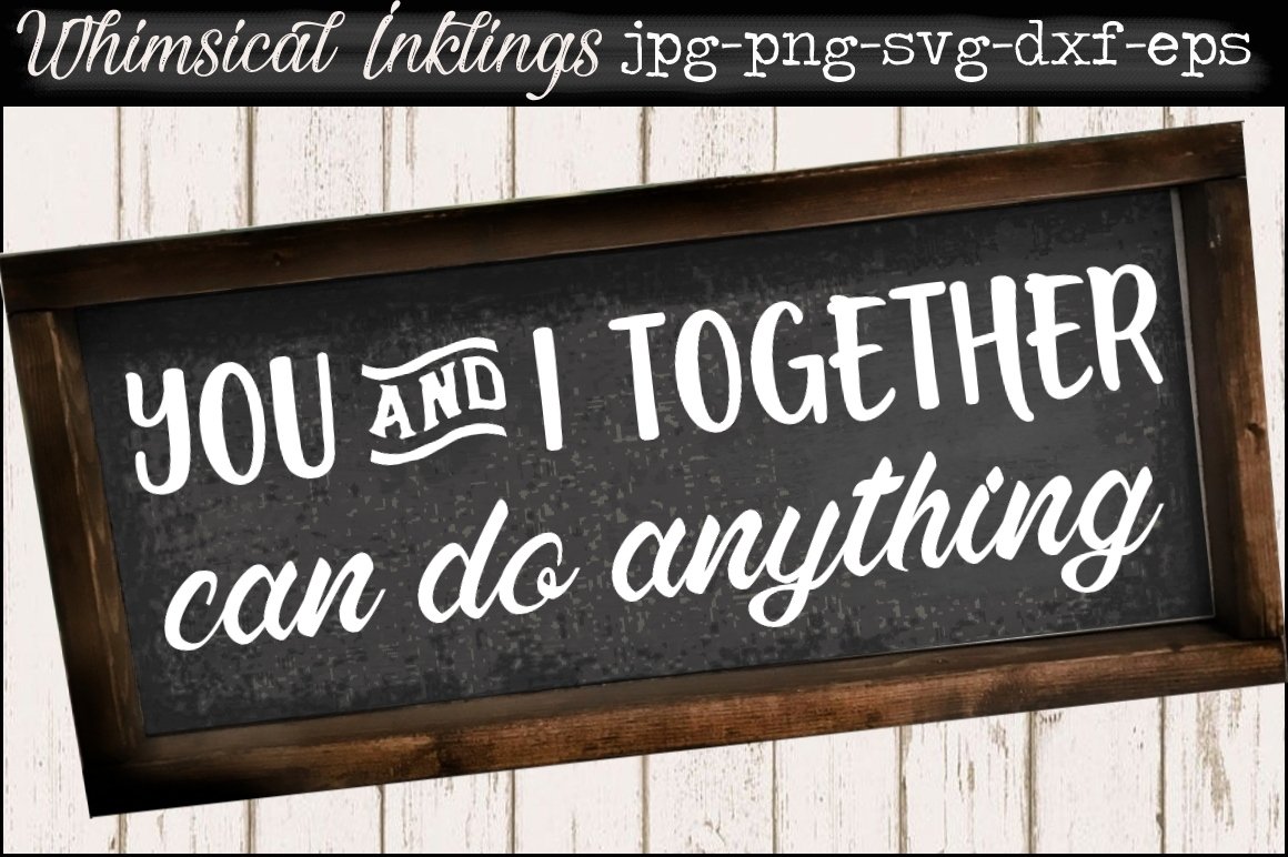 You And I SVG (194539) | SVGs | Design Bundles