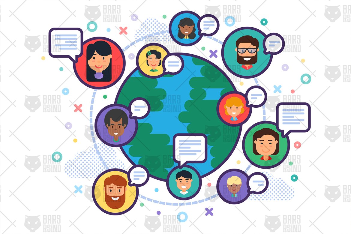 Australoid Skulls Clipart