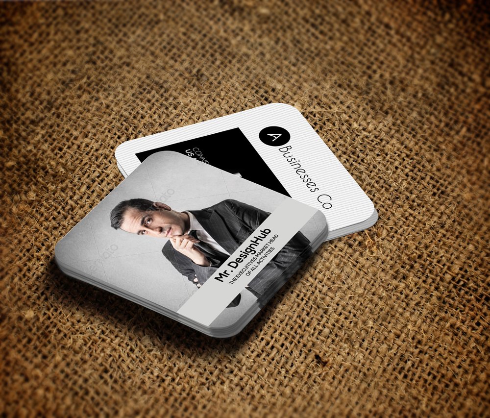 Mini Social Cards Templates (64153) | Business Cards | Design Bundles
