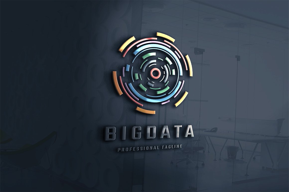 Big Data Logo (670576) | Logos | Design Bundles