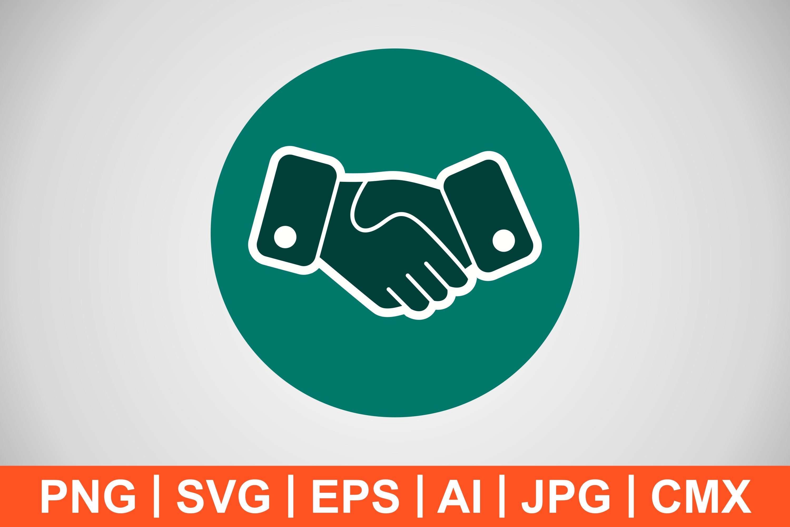 Vector Handshake Icon (1094395) | Icons | Design Bundles