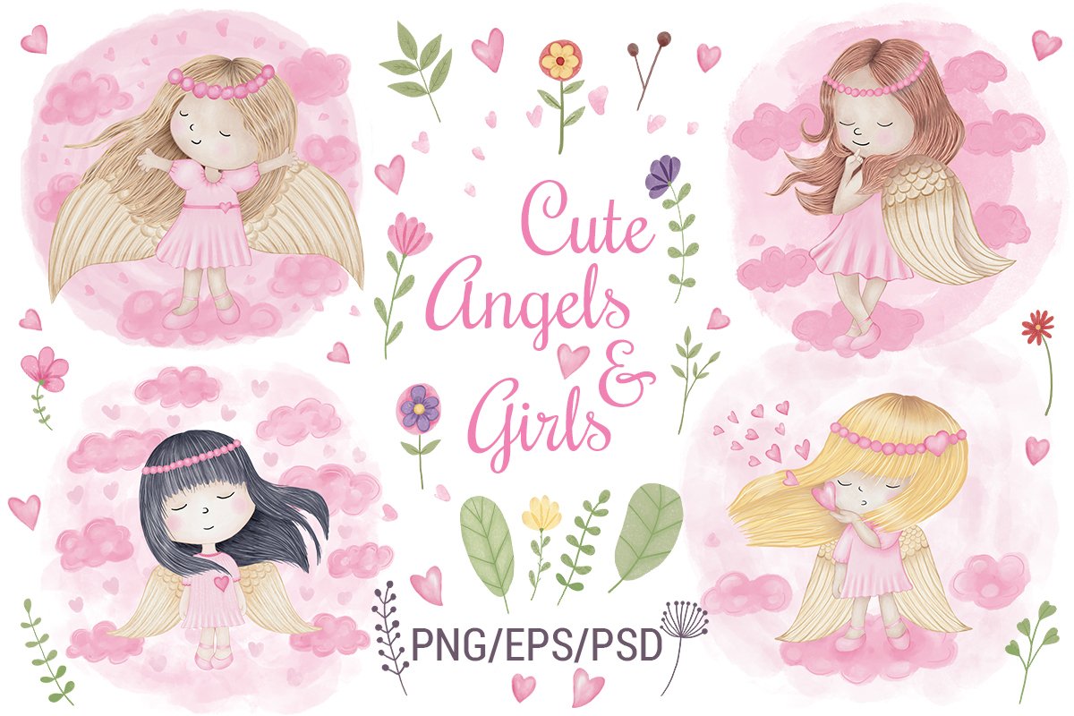 Baby Angels In Love