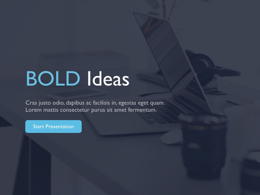 Bold Ideas PowerPoint Template (142710) | Presentation Templates ...