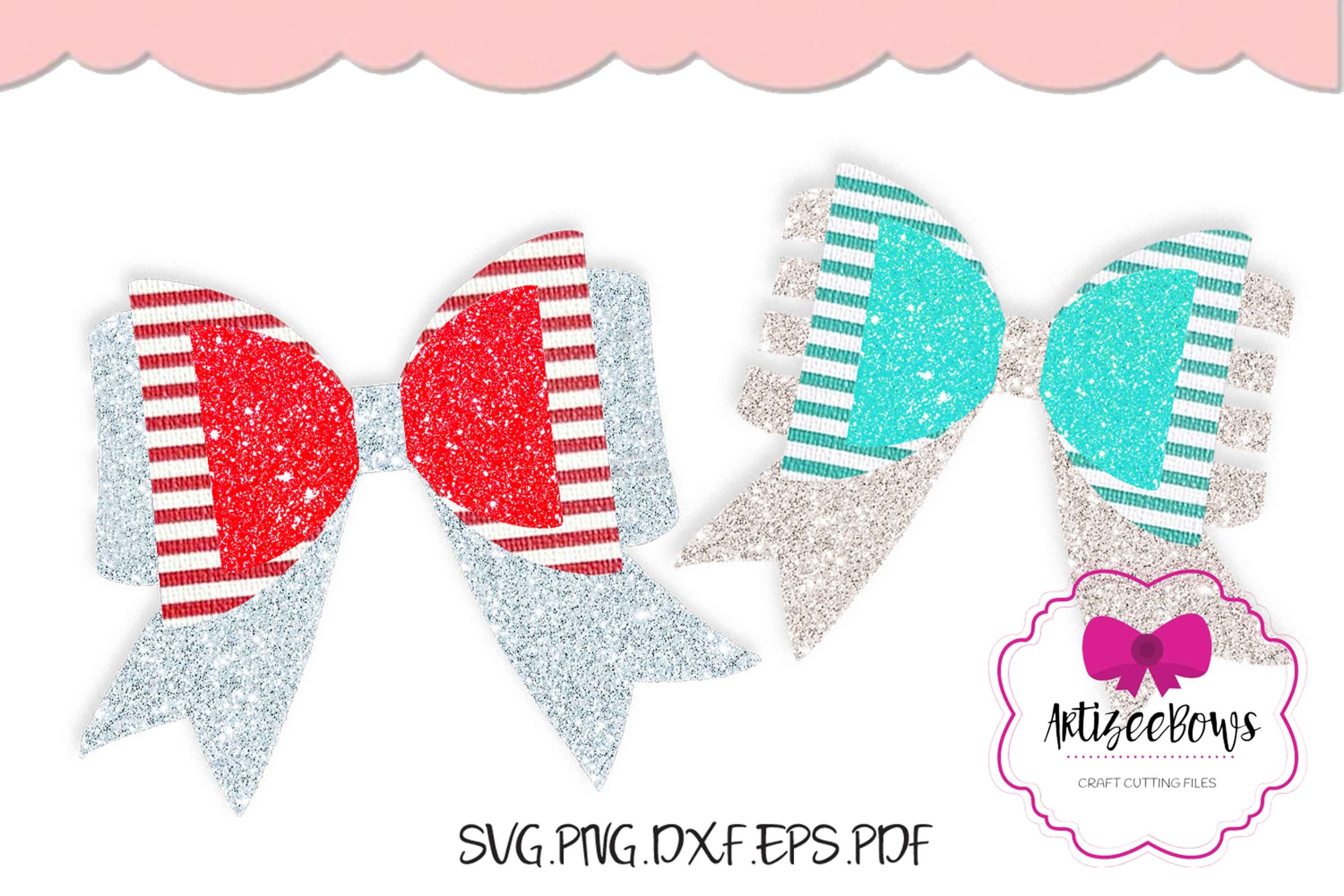 Layered Bow|Hair Bow SVG|Digital Bow|Cricut Silhouette Bow (1057937 ...