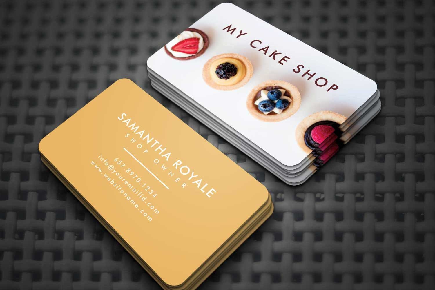 Your Cake sweet shop beautiful unique card (270930) | Business Cards ...