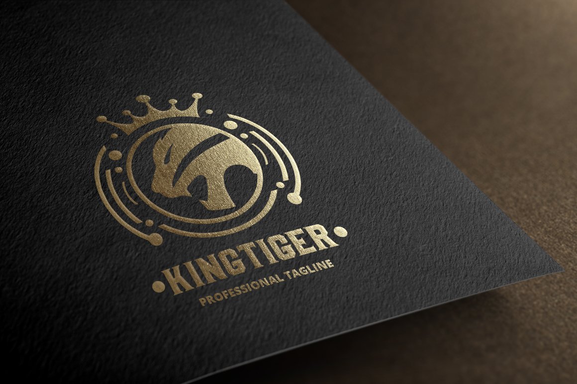 King Tiger Logo (673372) | Logos | Design Bundles