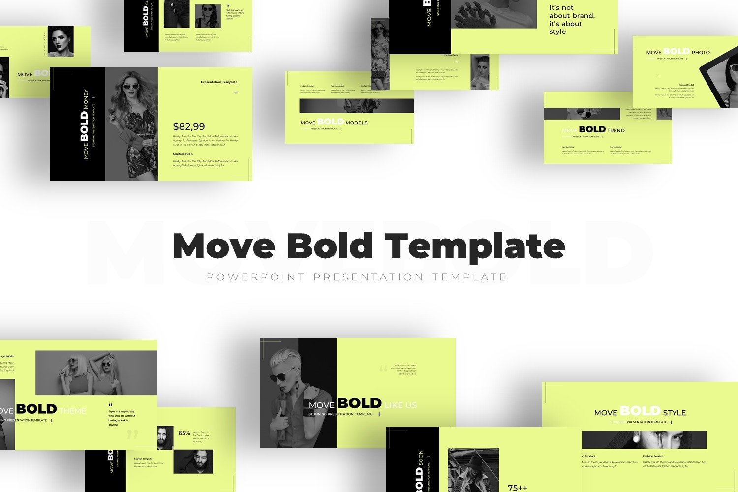 Move Bold - Powerpoint Template
