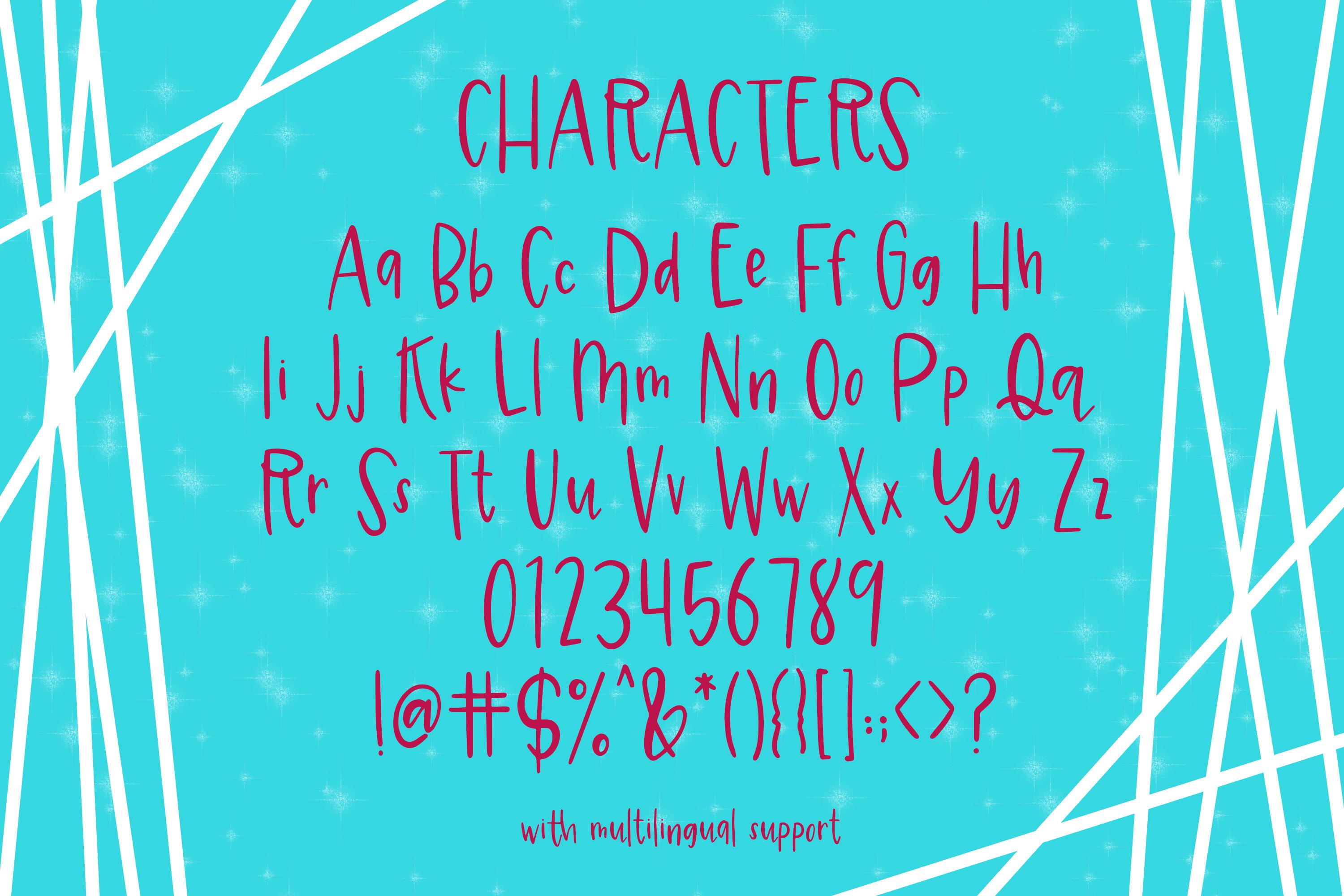 Magical Sprinkles Font (417385) | Sans Serif | Font Bundles