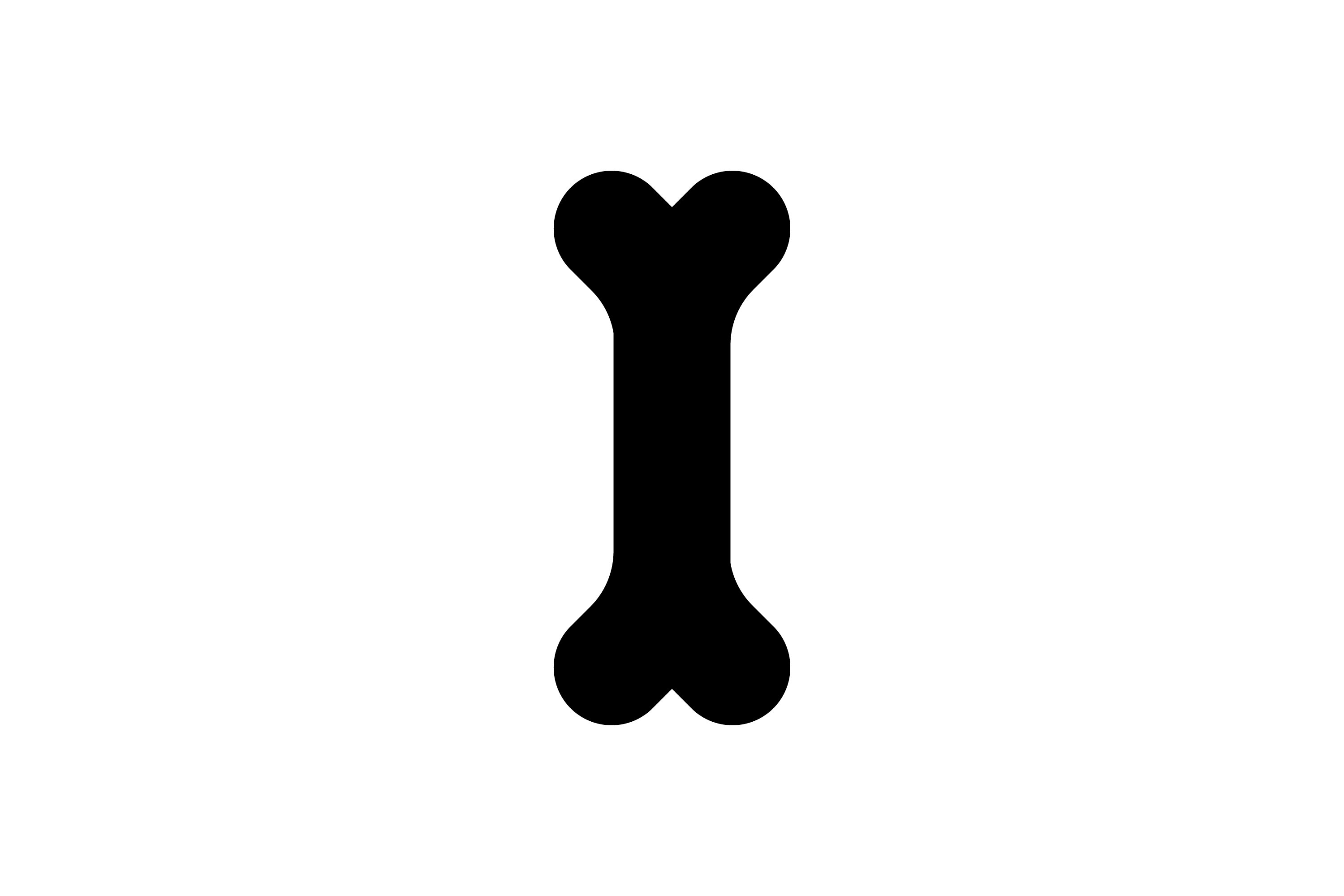 Dog Bone icon. Vector on isolated white background. EPS 10. (865950 ...