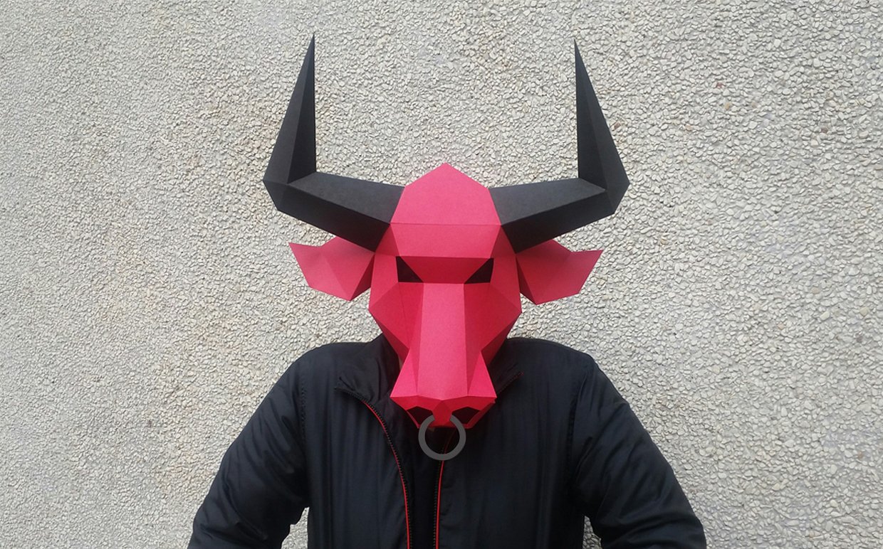 Bull Mask Printable