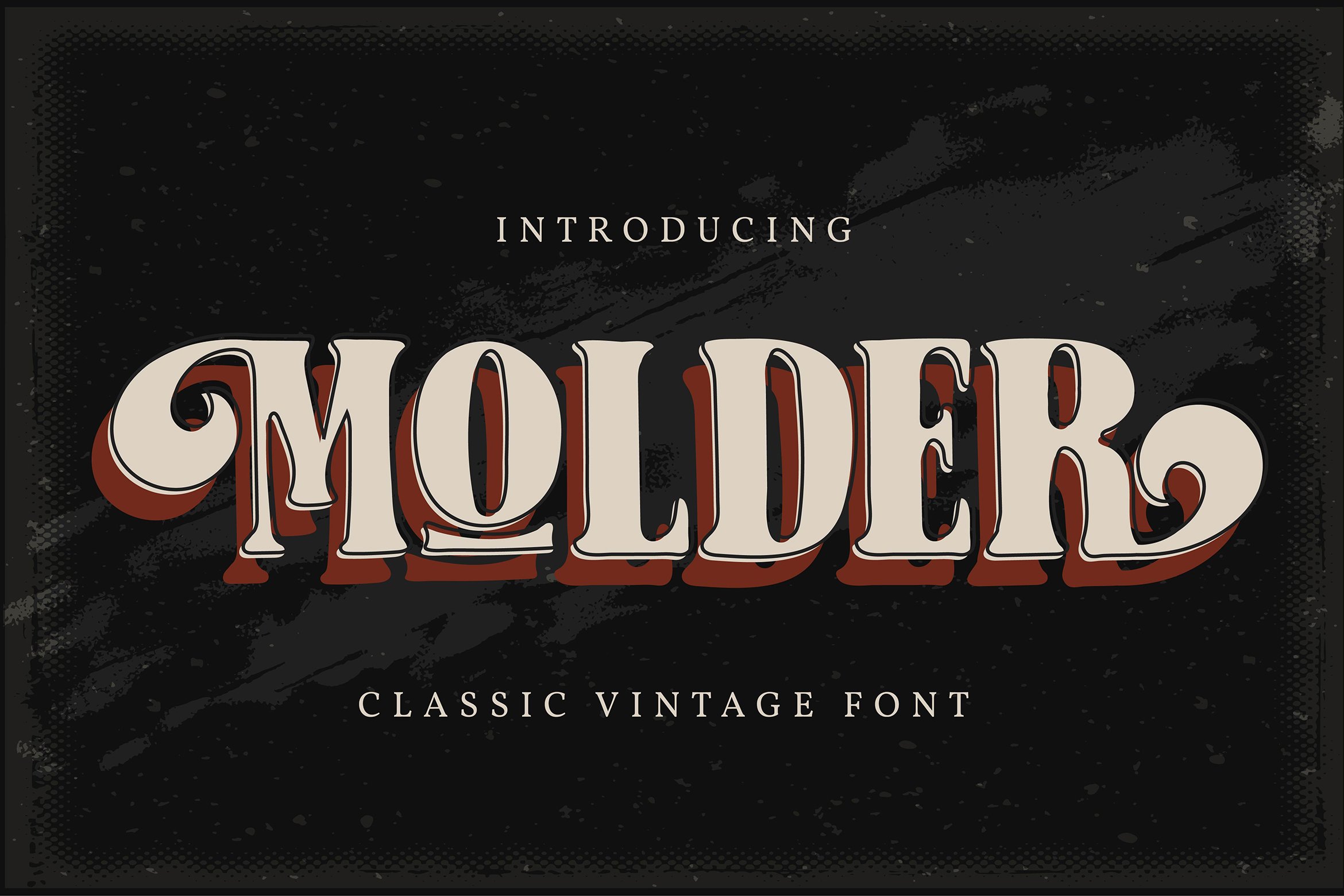 Vintage Lettering Poster