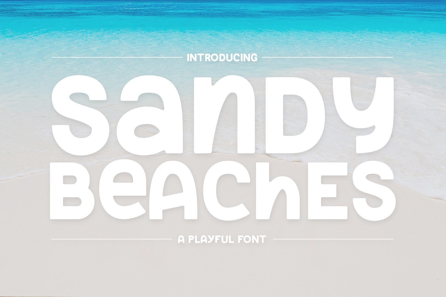 Web Font Sandy Beaches